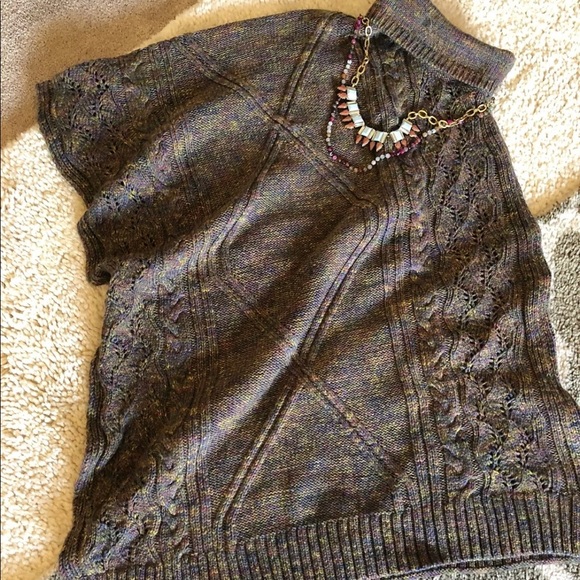 Sundance | Sweaters | Sundance Catalog 228 Fond Wishes Poncho Sweater ...